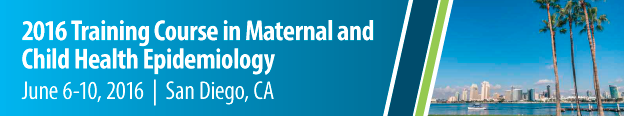 Training Course in MCH Epidemiology ARCHIVE – CityMatCH