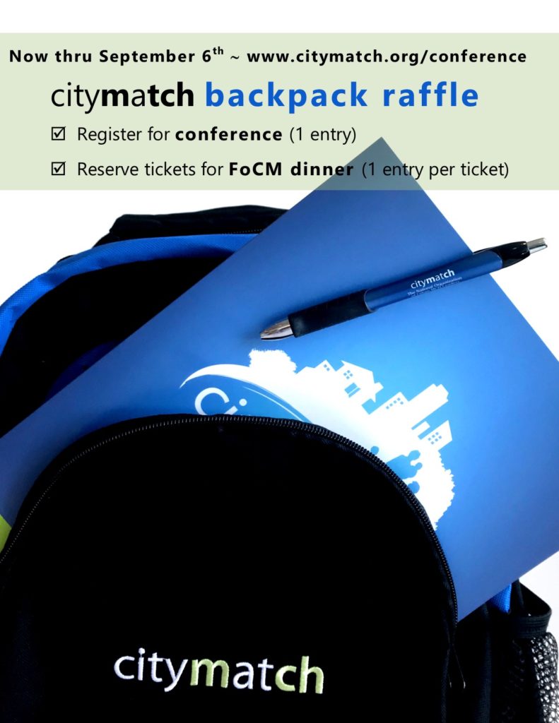 Backpack raffle promo – CityMatCH